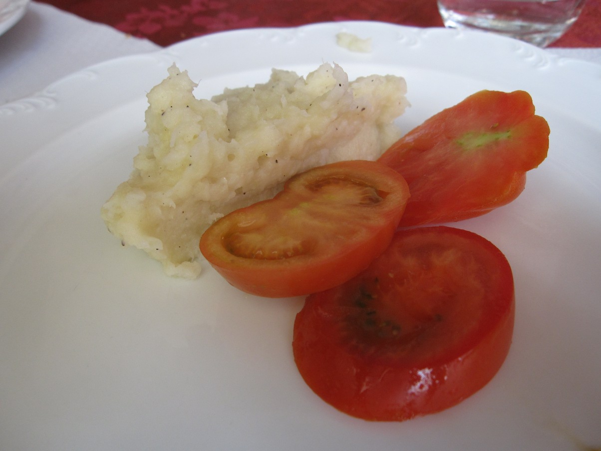 mashed cod potatoes tomato | adventures of an omnomnomnivore in NYC